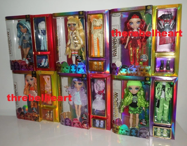 RAINBOW HIGH SERIES 1 Complete 6 Doll Set - SKYLER Sunny RUBY Poppy ...
