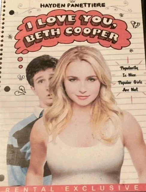 I LOVE YOU, Beth Cooper (DVD, 2009, Canadian) $9.99 - PicClick CA