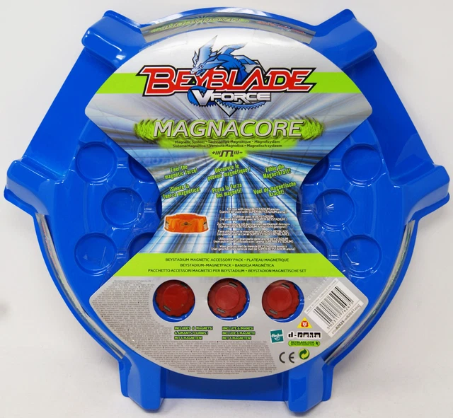 ORIGINAL BEYBLADE -V-FORCE- Magnacore - Magnetisches Set - 2003 - 6er ...