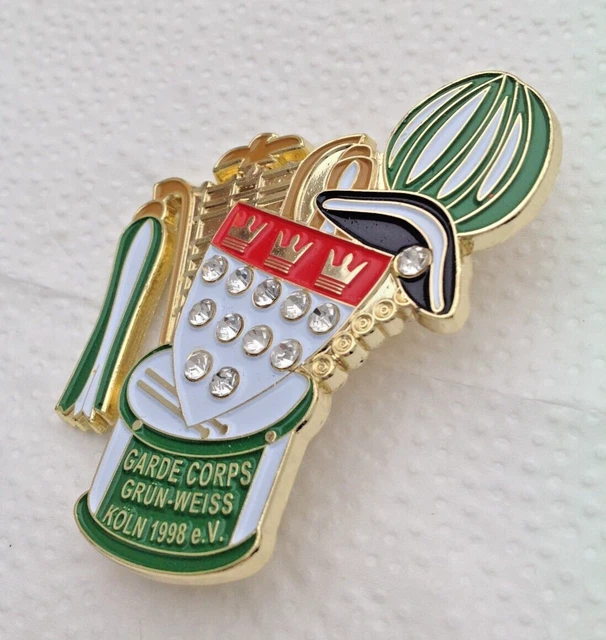 MUSIKZUG SPANGE PIN 2025 Anstecker Köln Wappen Karneval Karnevalsorden ...