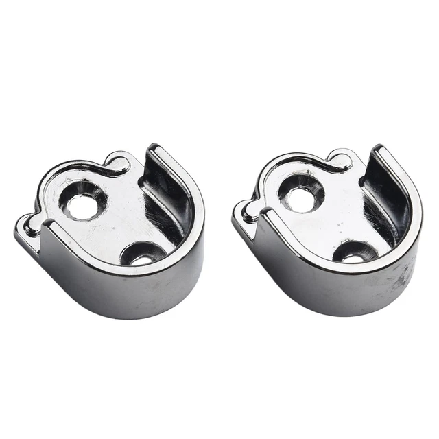 SUPPORT DE TUBE pour garde-robe rail alliage zinc support finition ...