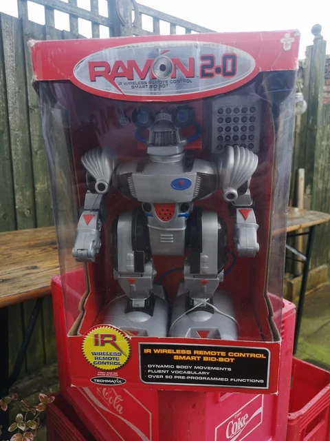 VINTAGE TECHMATIX RAMON 2.0 Wireless Smart Bio-Bot Robot Toy. £69.99 ...