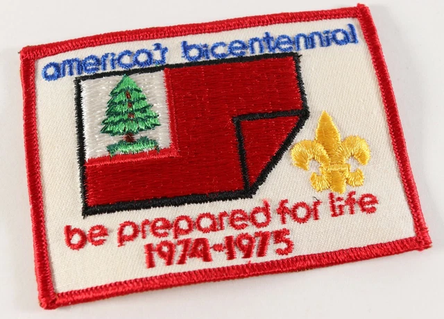 VINTAGE 1974-75 AMERICAS Bicentennial Prepared Boy Scouts America BSA ...