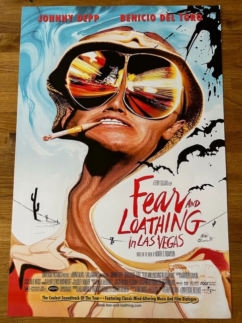 POSTER FEAR AND loathing in Las Vegas 430mm x 640mm (Bit bigger than A2 ...
