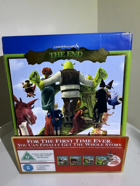 SHREK 1-4 - Complete Collection (Box Set) (Blu-ray, 2010) £27.72 ...