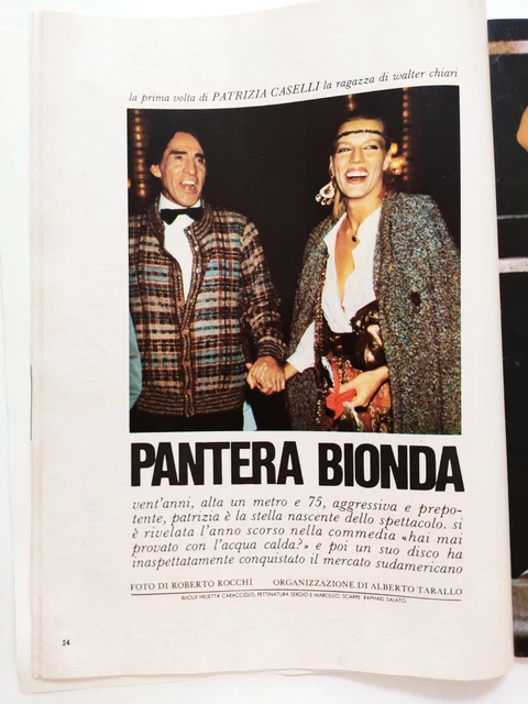 PLAYBOY ITALIA 1-1982 +Poster Claudia Ferri-Patrizia Caselli-Dorella ...