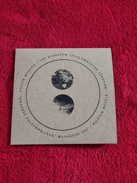 STEVEN WILSON- THE Overview Disconnected Version Cd Number 1573 ...