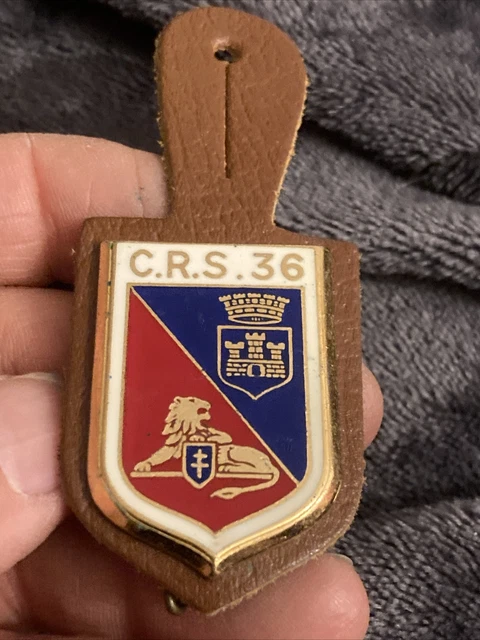CRS 36 Insigne Drago Noiseless Sur Cuir 1980 EUR 4,00 - PicClick FR