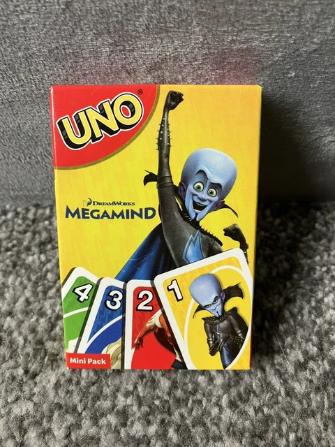 MCDONALD'S UK HAPPY Meal 2024 'DreamWorks' Megamind Mini UNO Game packs ...