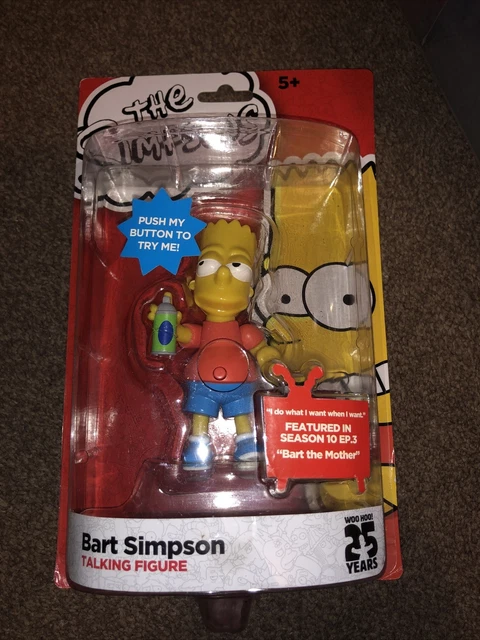 THE SIMPSONS TALKING Figure - Bart Simpson Battery Tab Still In £9.99 ...