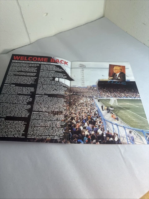 LIVERPOOL V NOTTINGHAM FOREST HILLSBOROUGH FA CUP SEMI-FINAL PROGRAMME ...