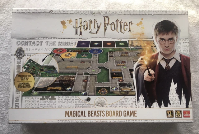 RARE HARRY POTTER Magical Beasts Board Game (Different Mover Tokens). £ ...
