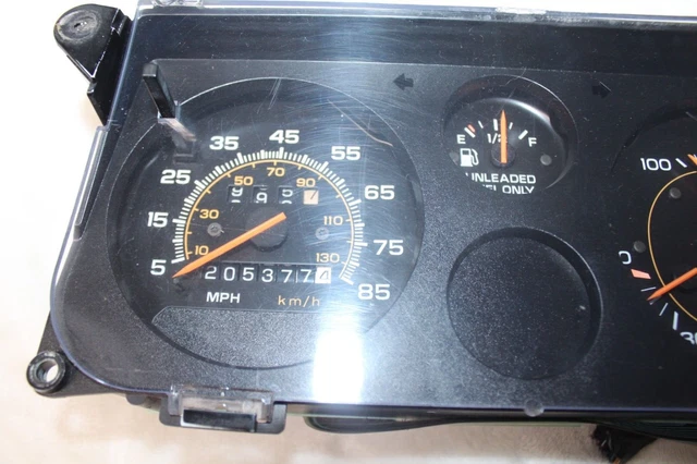 91-95 CHEVY 1500 Gmc G10 Vandura VAN Instrument Cluster SPEEDOMETER ...