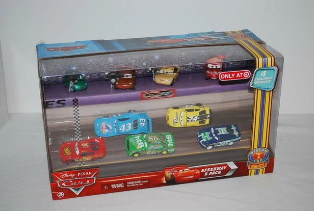 ORIGINAL DISNEY PIXAR Cars Speedway 9 Pack Diecast Car Set Target ...