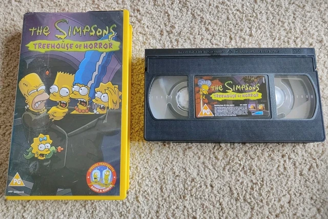 VHS THE SIMPSON Treehouse Of Horrors Featuring Kangaroo & Kudos V,VI ...