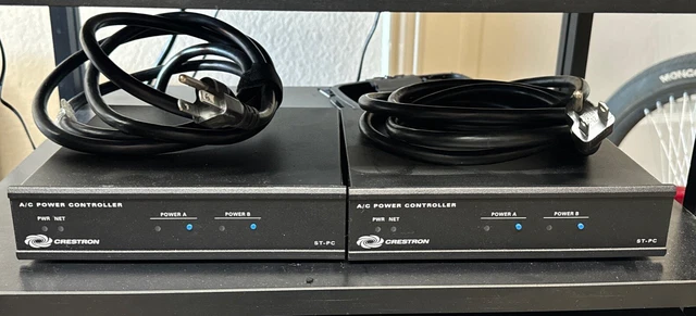 LOT OF 2 Crestron ST-PC Dual A/C Power Controller Module $34.95 - PicClick