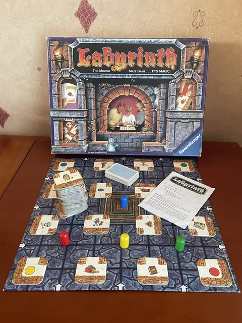 LABYRINTH MOVING MAZE Game Board Game 1992 Ravensburger - Complete $20. ...