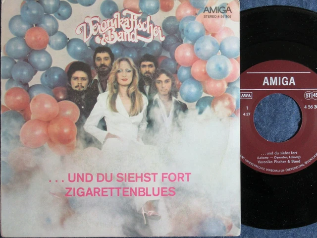 VERONIKA FISCHER & BAND ...und du siehst fort / DDR SP 1977 AMIGA ...