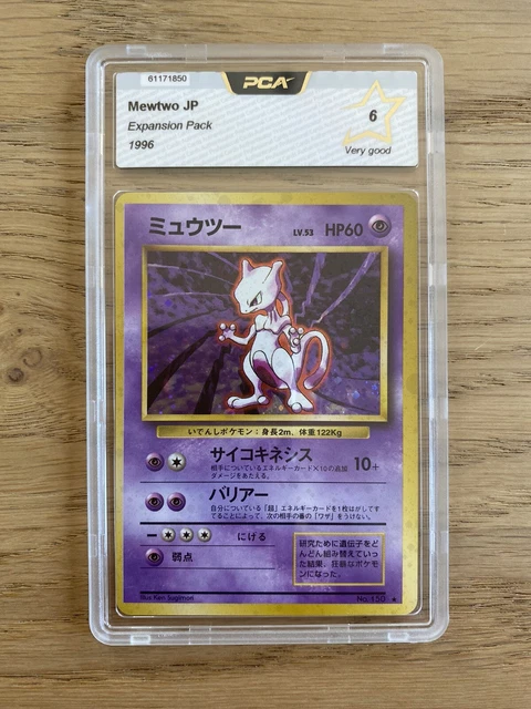 CARTE POKÉMON JAPANESE Base Set Expansion Pack Mewtwo PCA 6 PSA EUR 47 ...