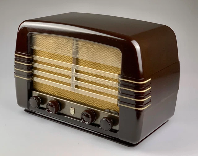 VINTAGE RADIO PHILIPS BX 480A 1948 £132.09 - PicClick UK