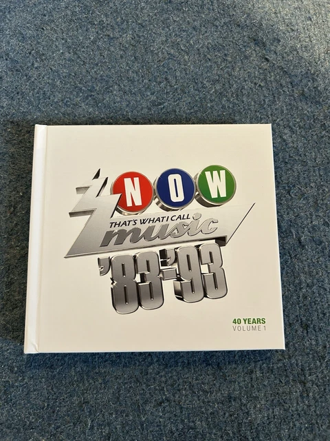 NOW THATS WHAT i call music 40 years 83-93 volume 1 £9.39 - PicClick UK