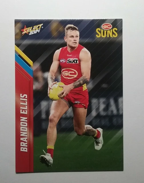 2024 AFL SELECT Footy Stars - Brandon Ellis #83 ( Gold Coast Suns ) EUR ...