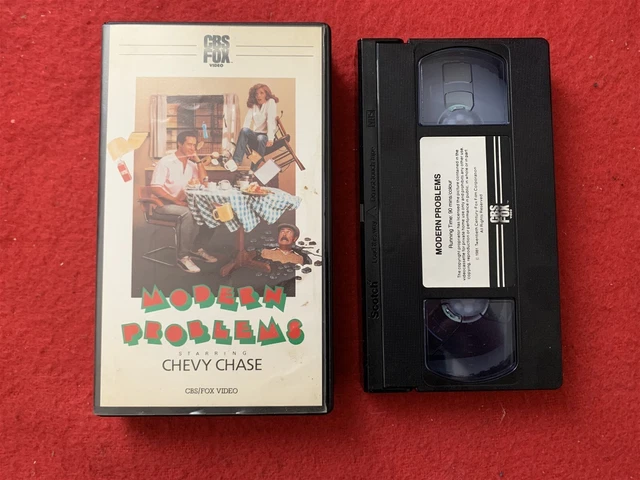 MODERN PROBLEMS RARE Pre-Cert Vhs Video Vintage Chevy Chase Tested Free ...