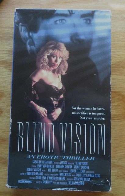 BLIND VISION (VHS) Erotic Thriller Louise Fletcher, Robert Vaughn £11. ...