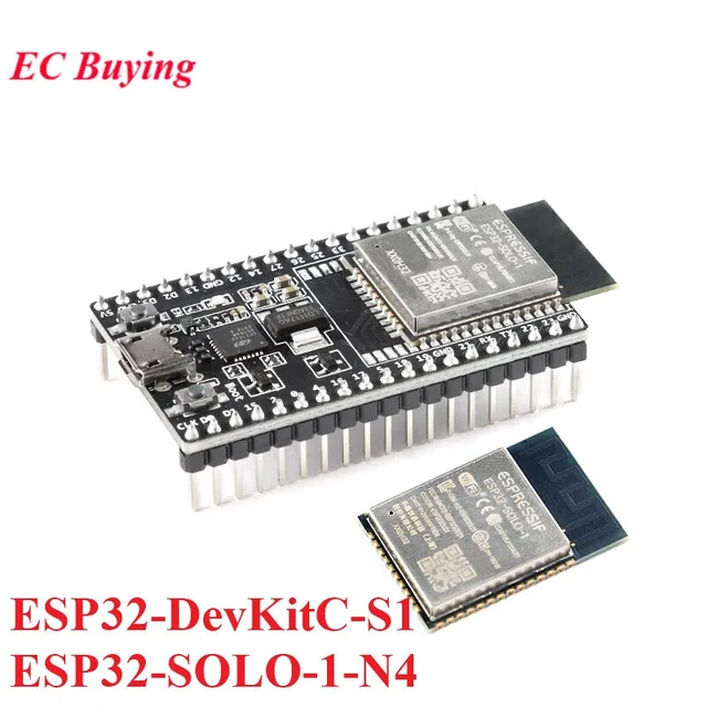 Esp32 Devkitc S1 Esp32 Solo Iot Wifi Bluetooth Wireless Module Mcu 4mb