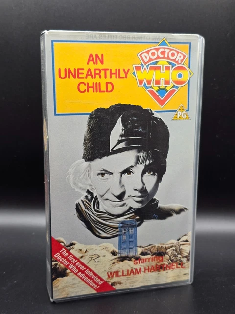 DOCTOR WHO VHS Video Cassette An Unearthly Child William Hartnell £9.99 ...
