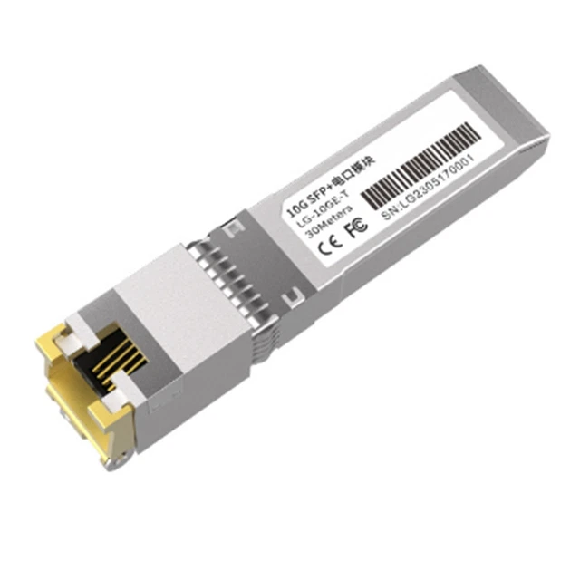10G SFP+ MODULE 10GbE Copper SFP Modules Optical Port Turn to RJ45 ...