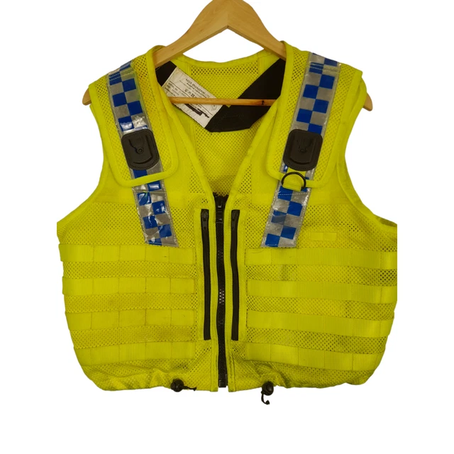TACTICAL MOLLE VEST Safariland Aegis Klickfast Ex Police Hi Vis ...