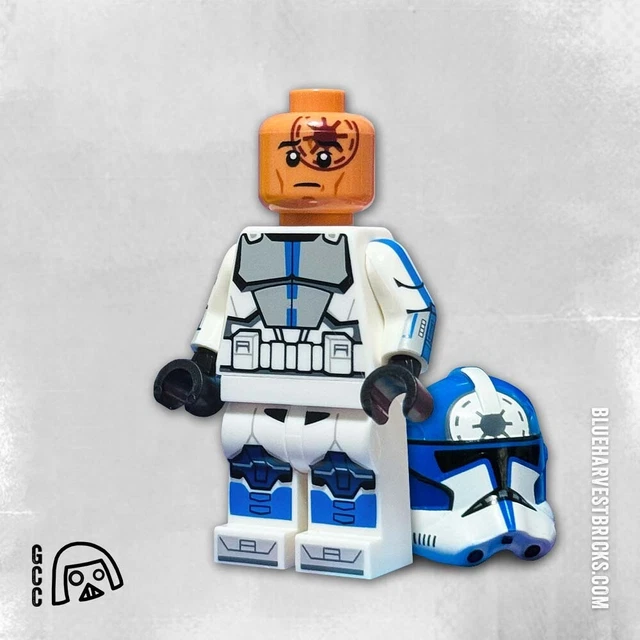 LEGO STAR WARS custom 501st ARC Jesse minifigure by Grandpa Clone ...