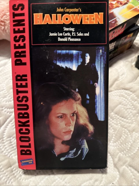 HALLOWEEN VHS 1978 Horror Movie Blockbuster Video Presents Version ...