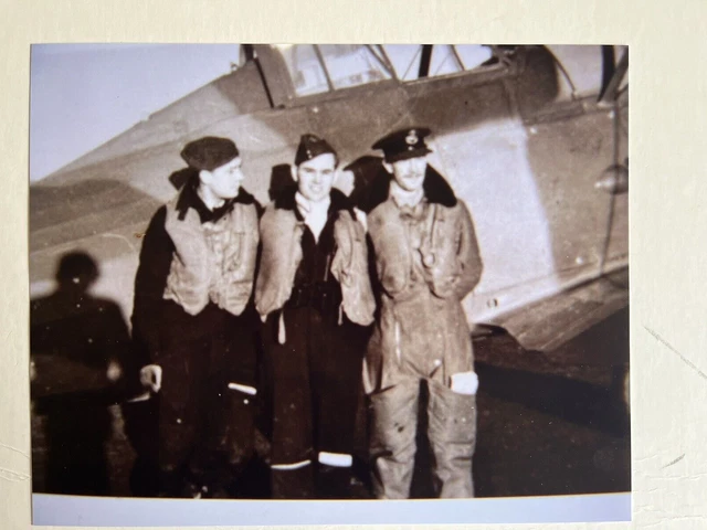 PHOTO + SIGNED Letter WW2 RAF Battle Of Britain Pilot Frederick Thomas ...