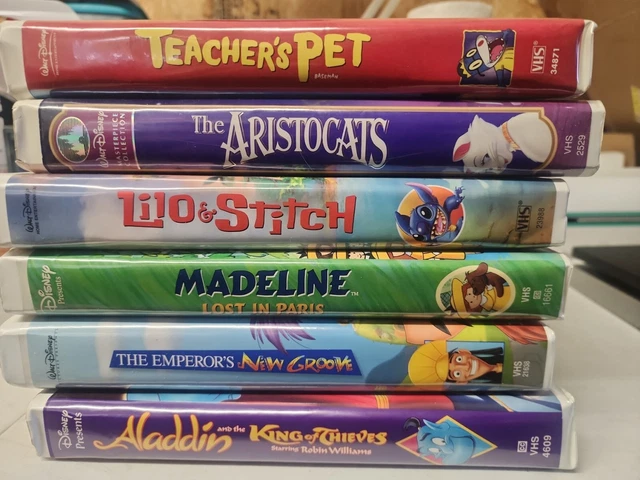 DISNEY VHS MOVIES Lot Of 6 £7.54 - PicClick UK