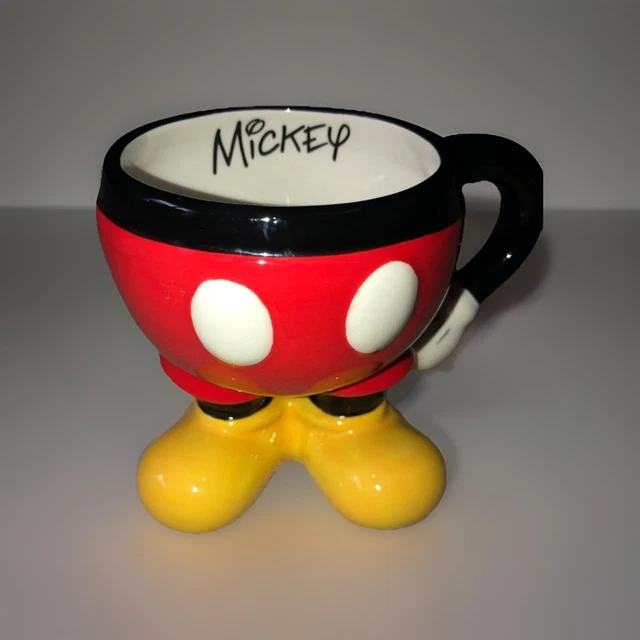 MICKEY MOUSE PANTS Authentic Original Disney Theme Parks Coffee Tea Mug ...
