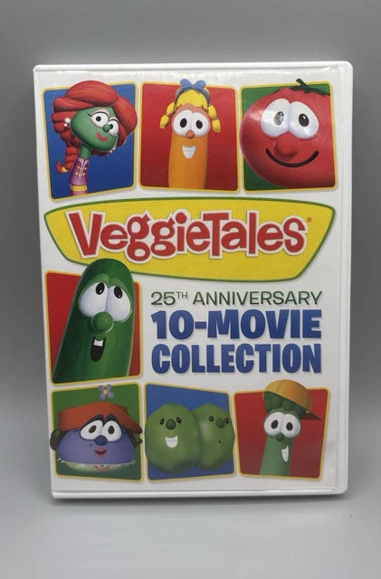 VEGGIETALES 25TH ANNIVERSARY 10 Movie Collection DVD 2018 Larry Bob Mr ...