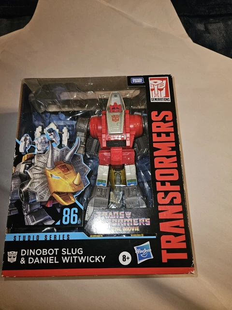 HASBRO TRANSFORMERS STUDIO Series 86-07 Leader Dinobot Slug et Daniel ...