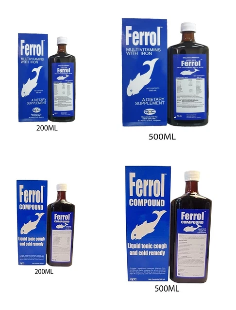 FERROL COMPOUND AND Multivitamins With Iron £12.99 - PicClick UK