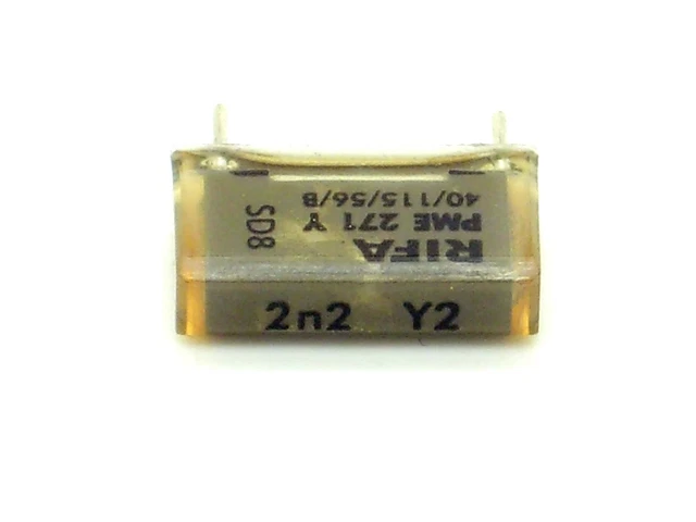 1X 2,2NF Y2 RIFA 300V~ PME 271 2n2 (Entstörkondensator,Kondensator ...