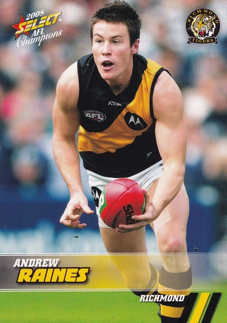 AFL 2008 SELECT Richmond Tigers - Kane Johnson Card No.140 $2.35 ...