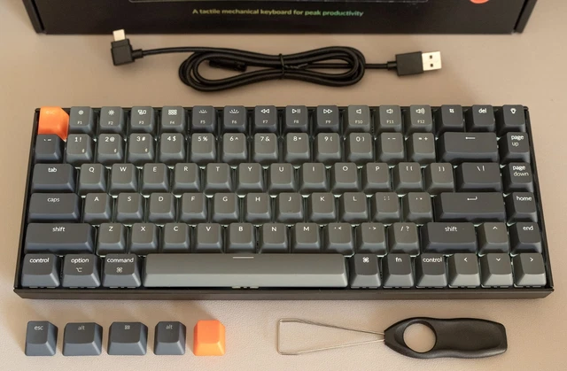 KEYCHRON K2 VERSION 2 - US layout - Tastiera meccanica NUOVA MAI USATA ...