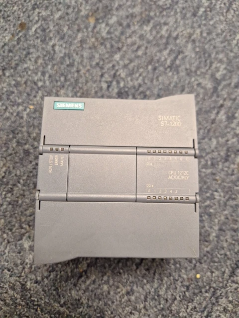 SIEMENS SIMATIC S7-1200 PLC Compact CPU (6ES7212-1BE40-0XB0) EUR 92,94 - PicClick FR