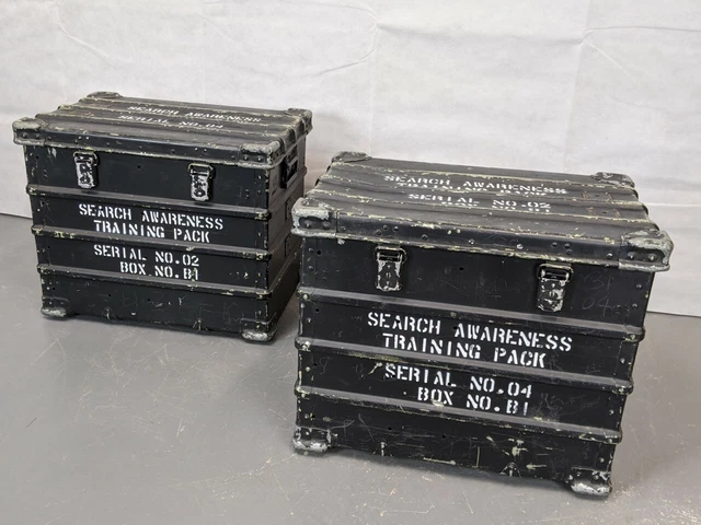 BRITISH ARMY - Vintage Zarges Lacon Aluminium Transport Flight Storage ...