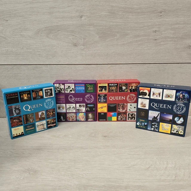 QUEEN - SINGLES Collection Volume 1-4 Full Set Complete 52 Discs ...