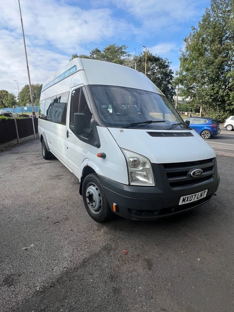 TRANSIT WHEELCHAIR ACCESSIBLE Minibus PSV Test. 16 seater £3,495.00 ...