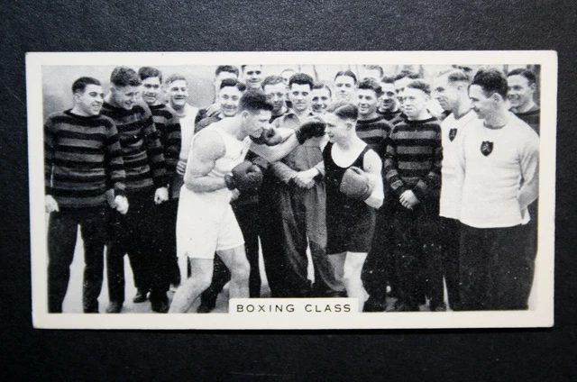 BRITISH ARMY Boxing Class Vintage 1930's Photo Card JB06 £3.99 ...