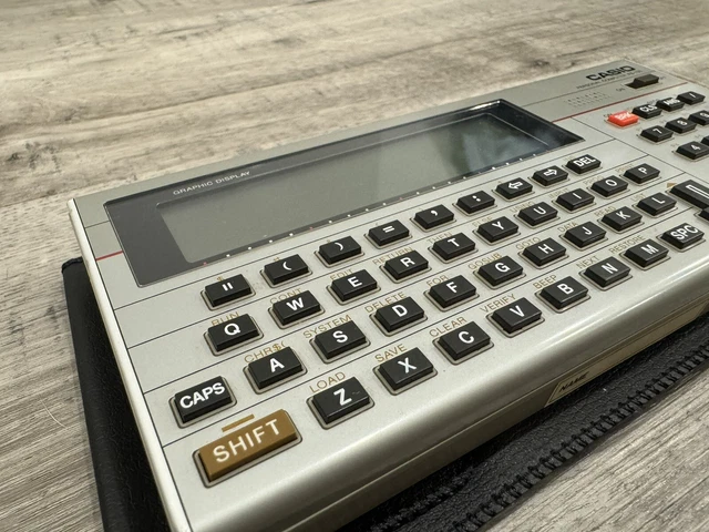 VINTAGE CASIO PB-700 Personal Computer - With Original Box - Tested ...