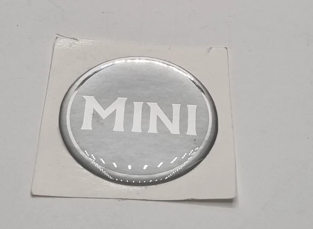 ROVER AUSTIN COOPER Mini Decal Wing Badge / Centre Cap 42mm - Silver ...